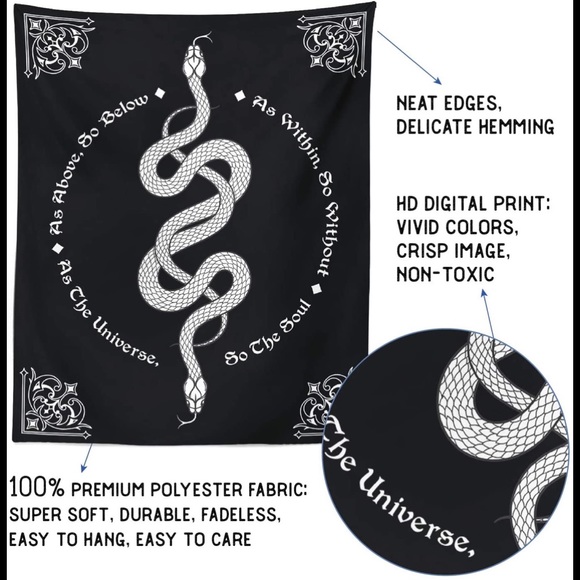 Various | Wall Decor | As Above So Belowlarge Wall Hanging With ...